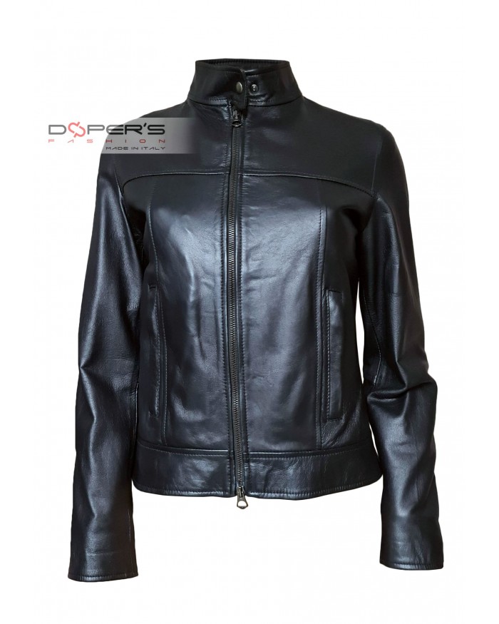 Iris model women's leather jacket